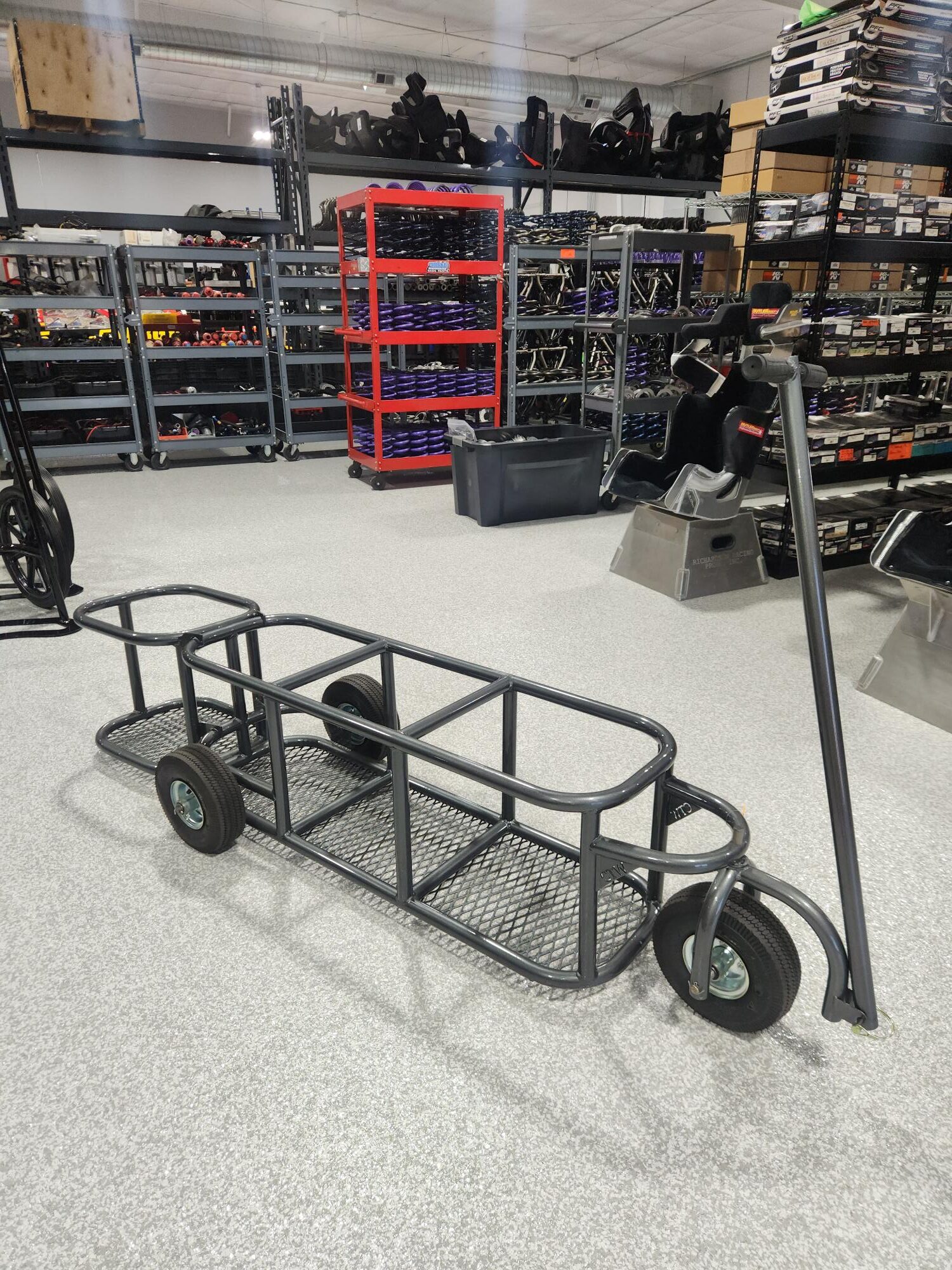 CTW FUEL CAN CART W/ PIGGY BACK – Circle Track Warehouse Inc.