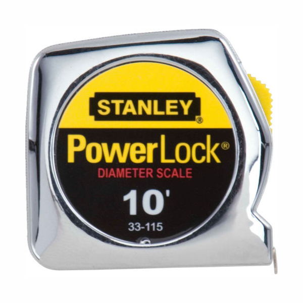 Stanley – 10 ft PowerLock Pocket Tape Measure – Circle Track Warehouse Inc.