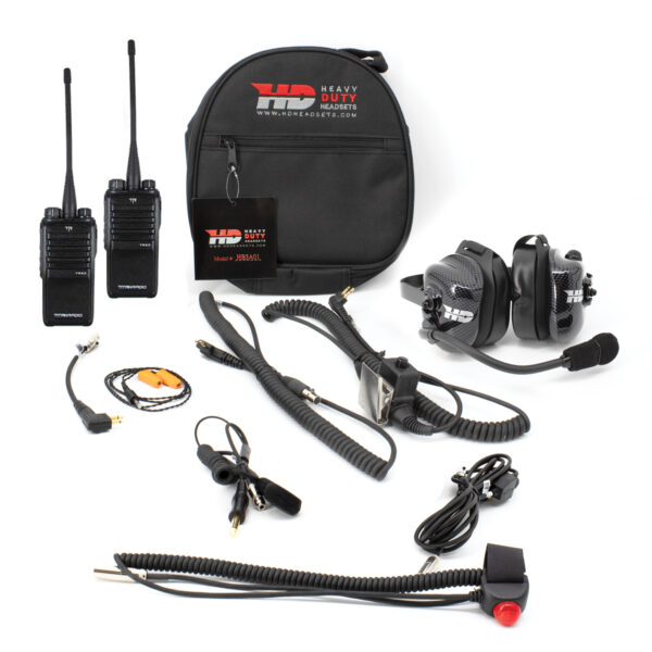 HD PRO2D – Complete Driver + Crew Radio Kit – Circle Track Warehouse Inc.