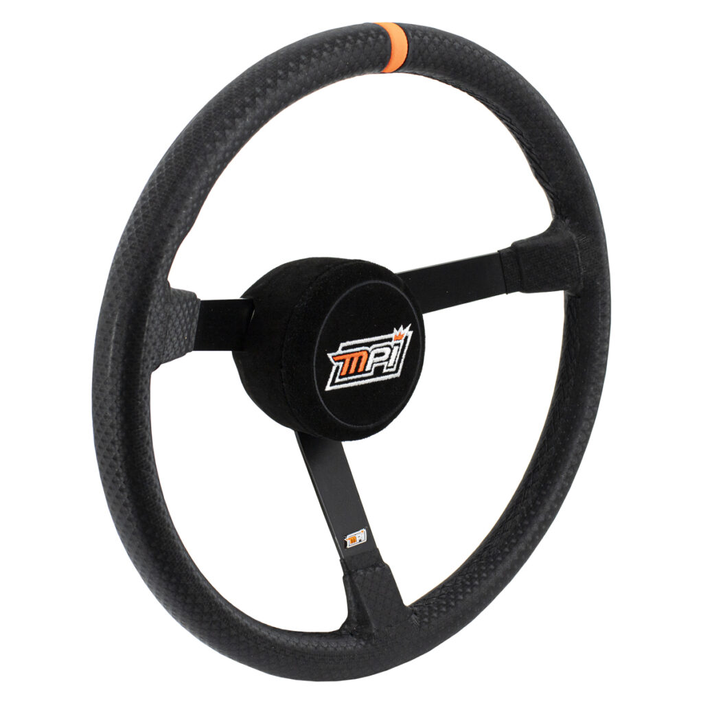 MPI Late Model Steering Wheel – 15″ RG Ergo Grip w/ Center Pad – Circle ...